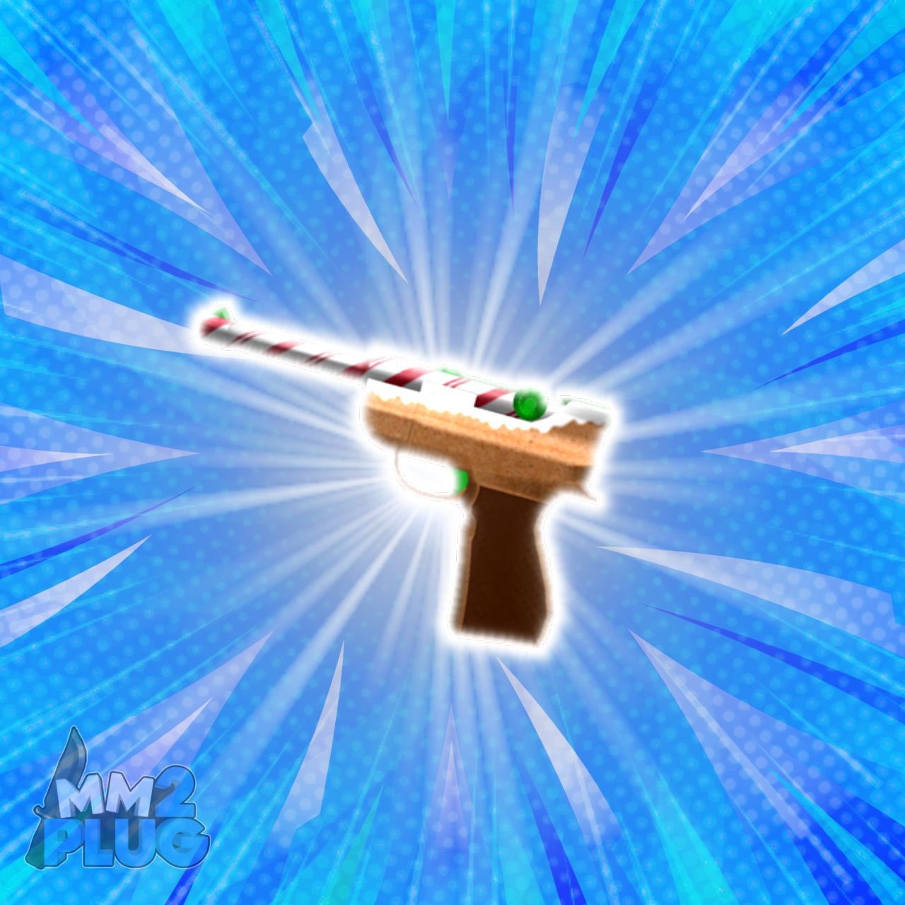 Ginger luger gun – MM2 Plug