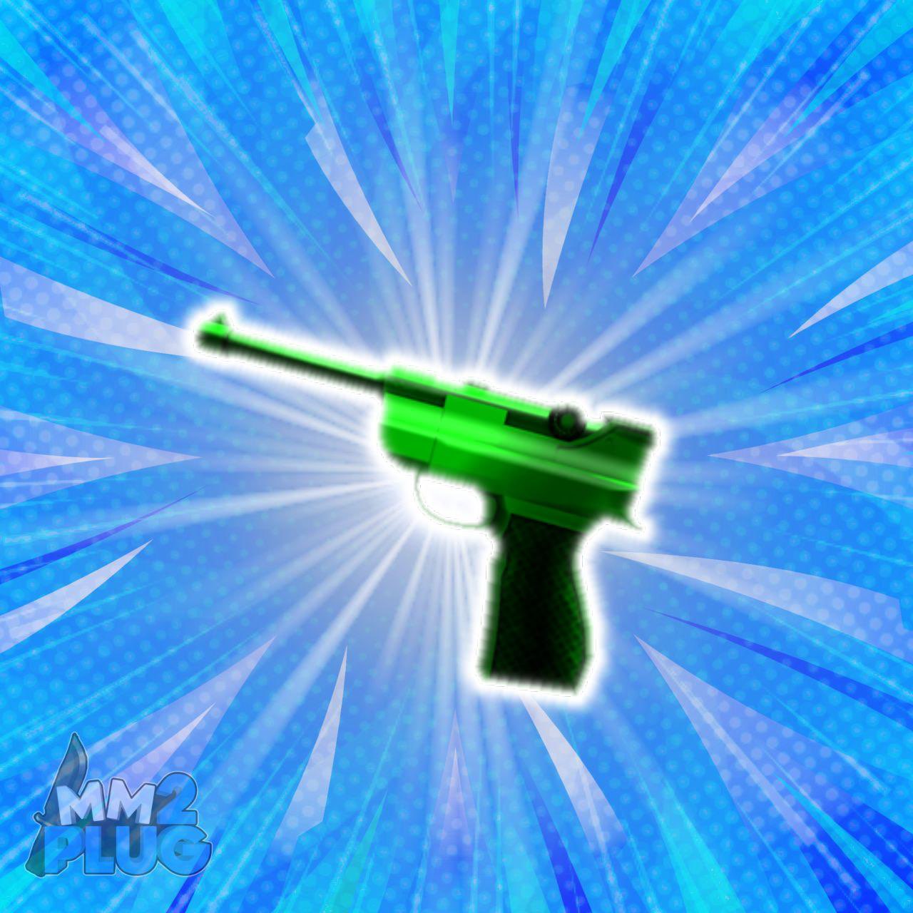 Green luger gun – MM2 Plug
